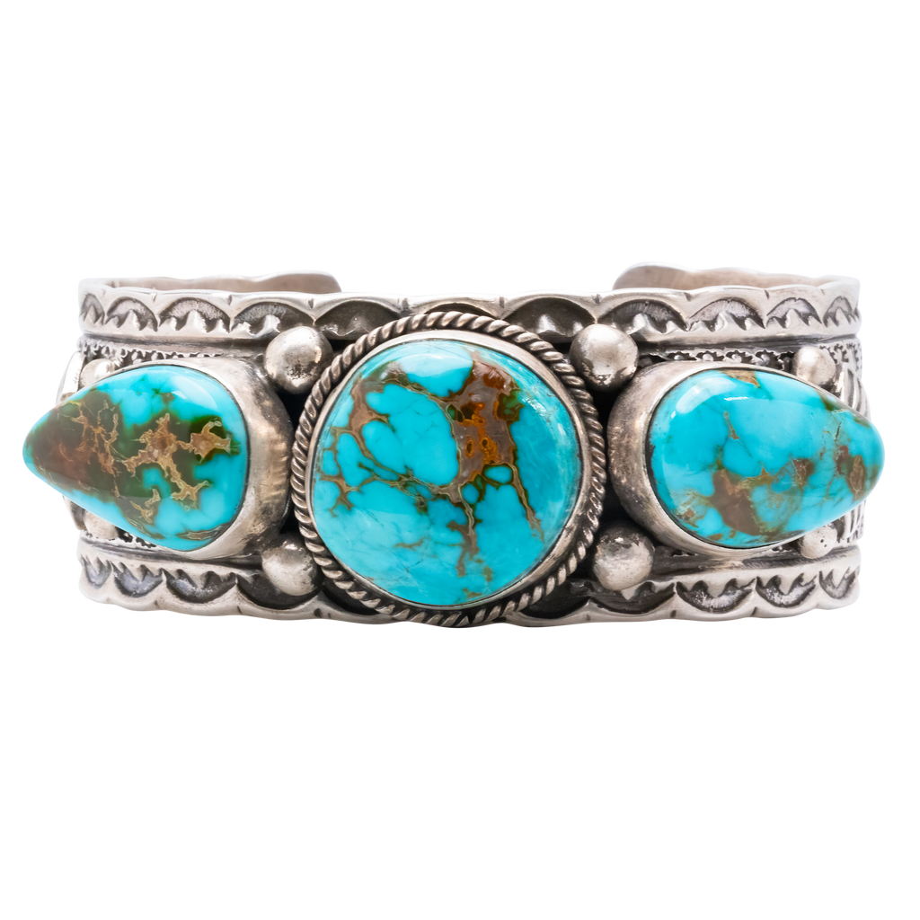 Royston Turquoise Cuff | Guy Hoskie – Samsville Gallery