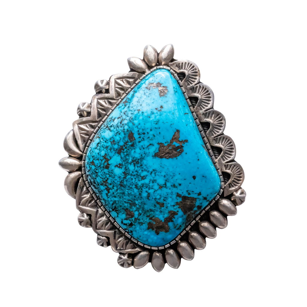 Kingman Turquoise Ring | Danny Clark – Samsville Gallery