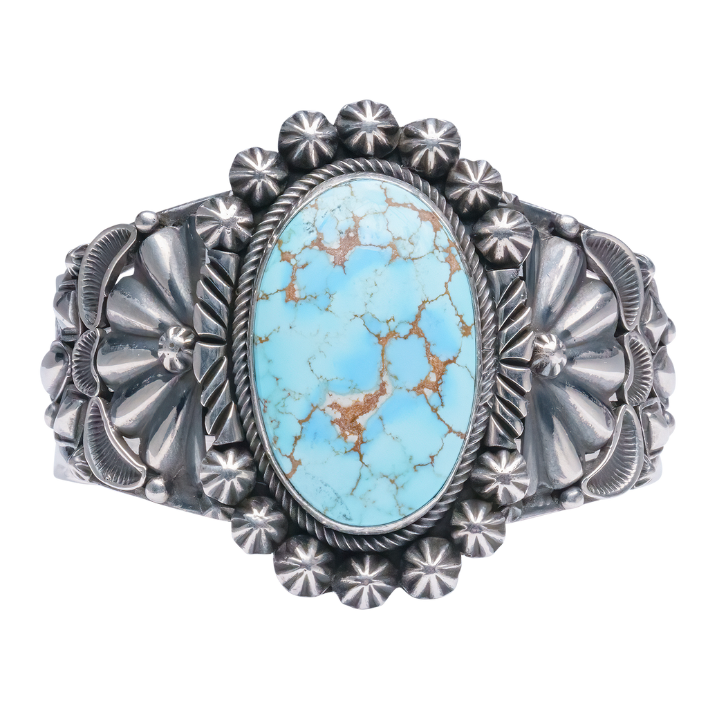 Golden Hills Turquoise Cuff | Rick Werito – Samsville Gallery