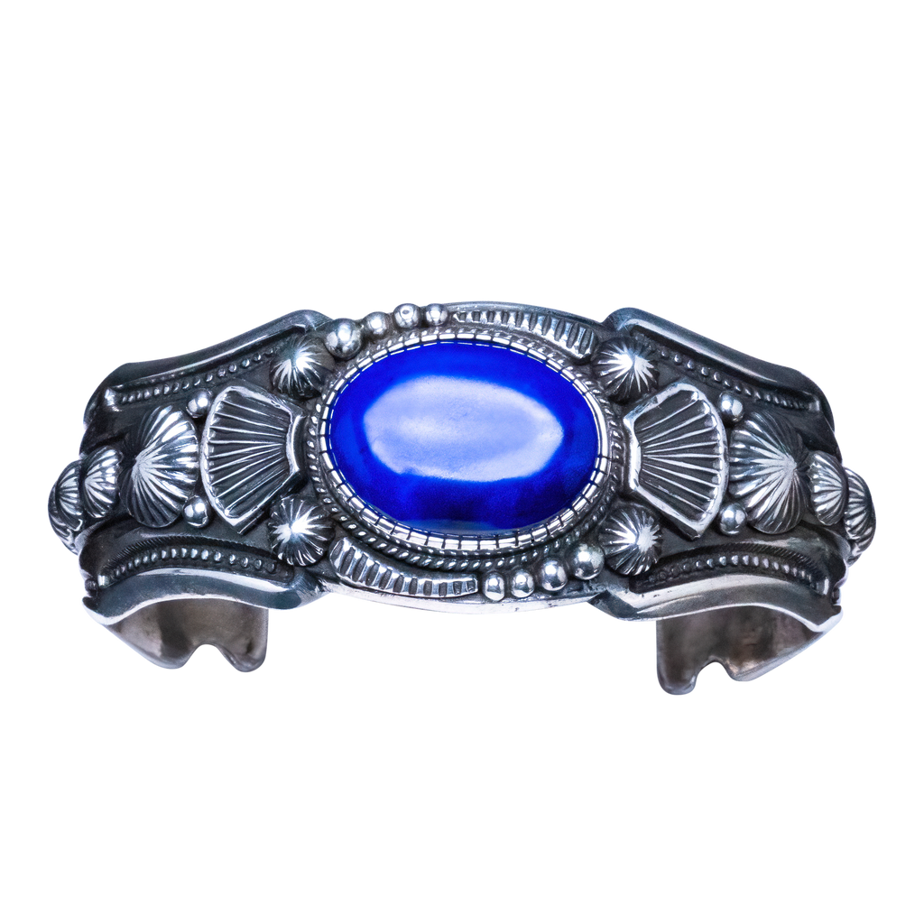 Lapis Lazuli Bracelet | Harry H. Begay – Samsville Gallery